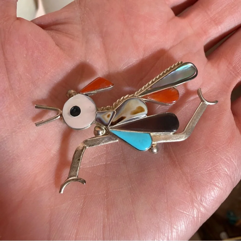 Zuni | Jewelry | Vintage Native American Zuni Signed Natural Stone ...